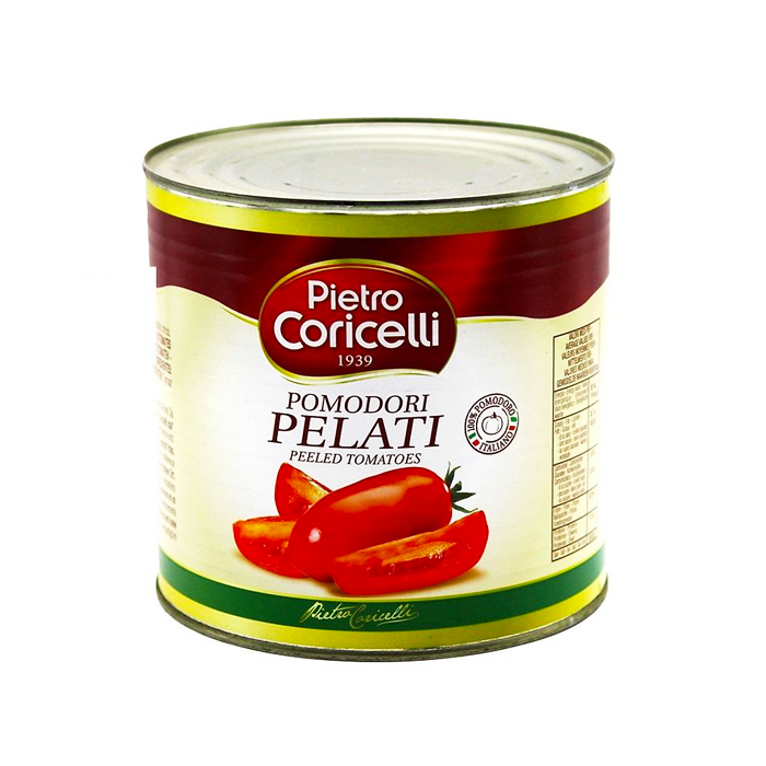 Pietro Coricelli Whole Peeled Tomato 2.55kg | KAMEREO