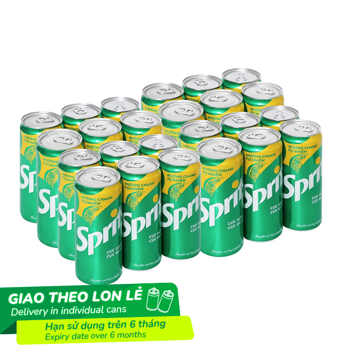 Combo 24 Lon Lẻ Sprite 320ml | KAMEREO