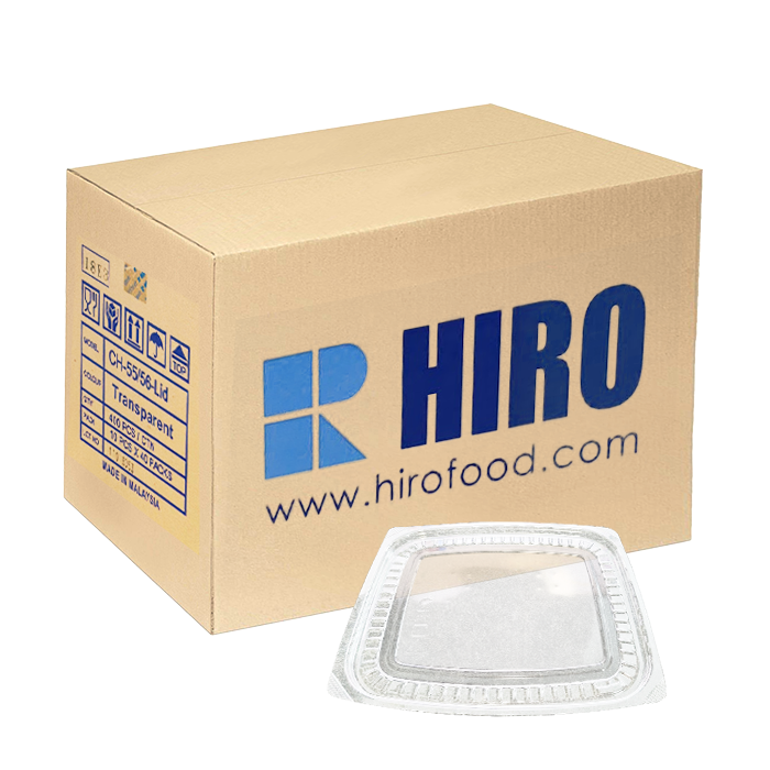 Nắp Hộp Đựng Thực Phẩm CH-55 Hiro Food (400 Cái/ Thùng) | KAMEREO
